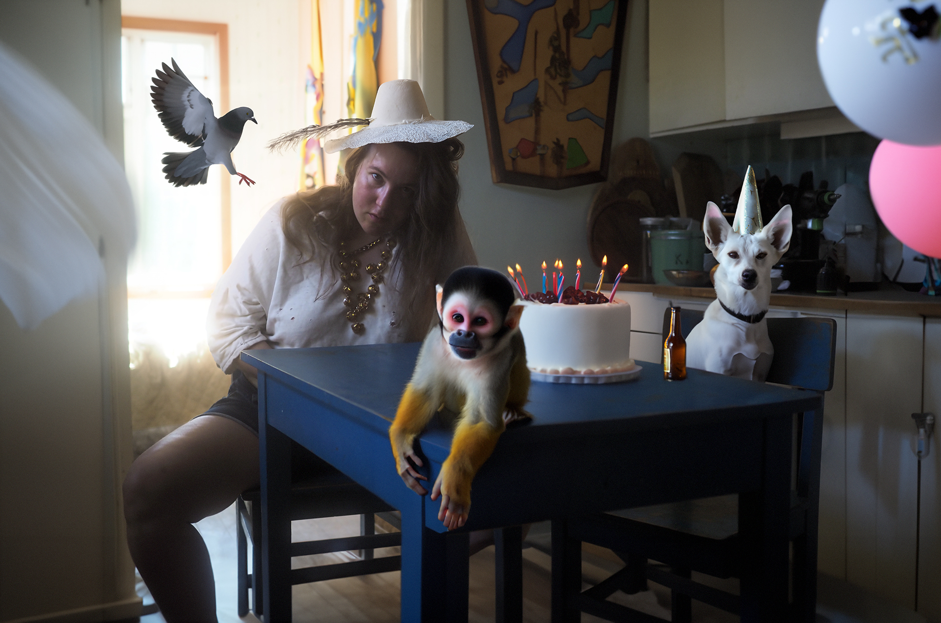 Me and My Animals (Ai Self Portraits) - Anja Høvik Strømsted and Jasmin ...